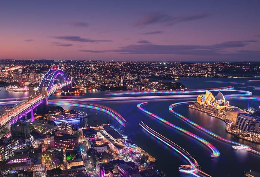 Vivid Festival 3-course Fine Dining Dinner Cruise by Journey Beyond ...